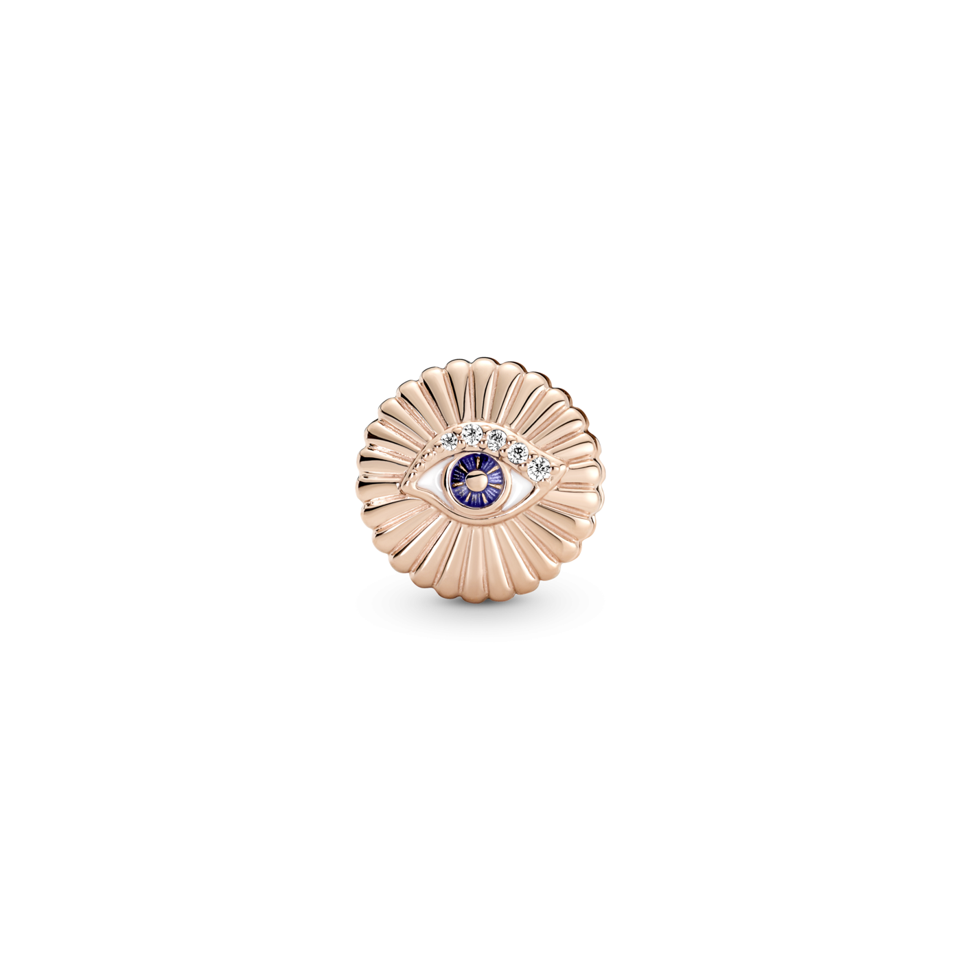 Charm Rosé Ojo que Todo lo Ve Resplandeciente 780097C01 | Joyería R...