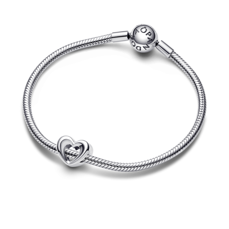 Charm Pandora plata Corazón Abierto Radiante 792492C00 | Joyería River